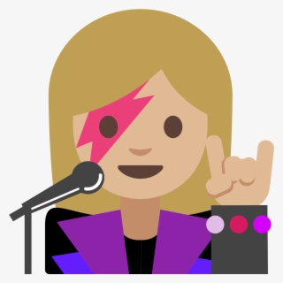 Open - Emoji Man Singer - 2000x2000 PNG Download - PNGkit
