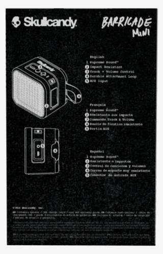 Skullcandy Logo Sticker - Skullcandy 50/50 In-ear Headphones With Mic ...