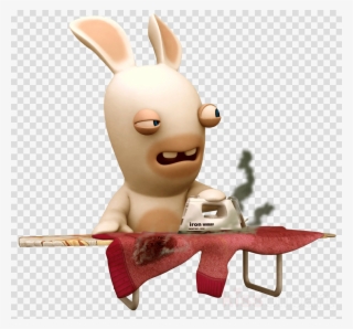 Raving Rabbids Clipart Rayman Raving Rabbids 2 Rabbids - Black & White ...
