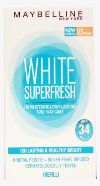 Maybelline White Super Fresh Face Powder Refill - Flyer - 550x684 PNG ...