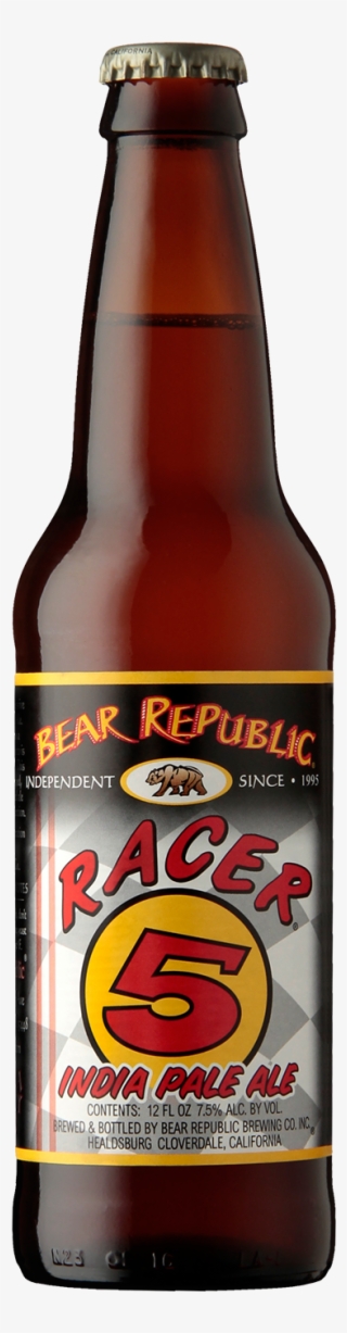 Racer - Bear Republic Racer 5 Ipa 355ml - 400x1442 PNG Download - PNGkit