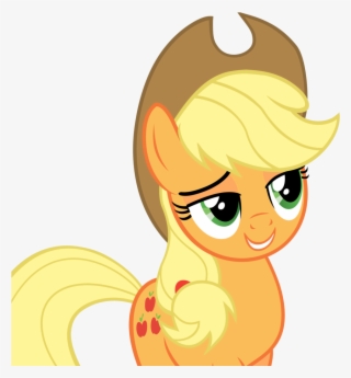 Applejack Vector - Mlp Applejack Smiling Vector - 870x919 PNG Download ...
