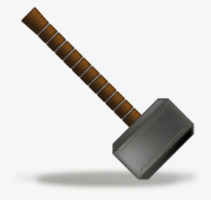 Pixel Thor Hammer - Pixel Art Thor Hammer - 330x710 PNG Download - PNGkit