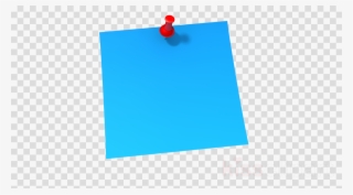 Blue Sticky Note Clipart Blue Turquoise Post-it Note - Red Youtube Play ...