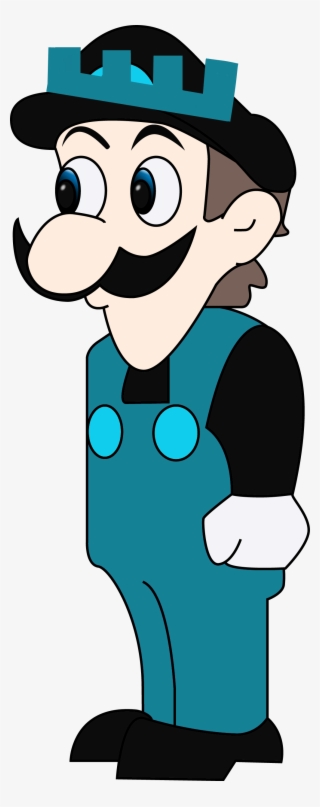 Giga Fire Weegee - Luigi Meme - 998x2517 PNG Download - PNGkit