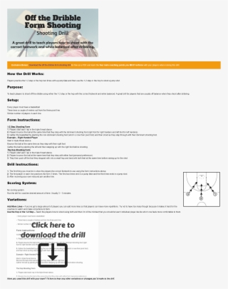 5 Off The Dribble Form Shooting - 1689x2227 PNG Download - PNGkit