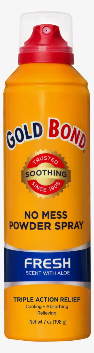 Hi Res - Gold Bond No Mess Spray Powder Classic, 7 Ounce - 764x2400 PNG ...