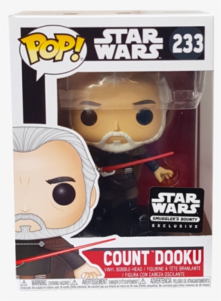 Count Dooku Smugglers Bounty Exclusive Pop Vinyl Figure - Funko Pop ...