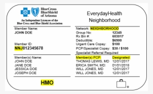 Blue Cross Blue Shield Id Card Image - Blue Cross Blue Shield - 421x261 ...