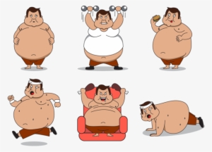 Fat Guy Character Vector - Pixel Art Fat Guy - 700x490 PNG Download ...
