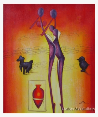 Purple Figures Modern Painting - Painting - 600x600 PNG Download - PNGkit