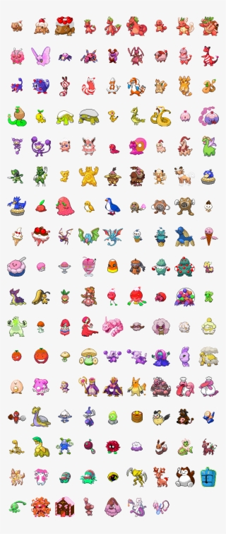 Pokesweets - All Pokesweets - 700x1599 PNG Download - PNGkit