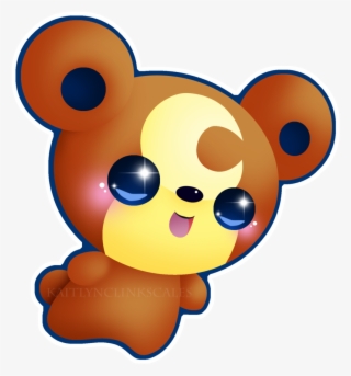 216 Teddiursa - Chibi Teddiursa - 1000x1000 PNG Download - PNGkit