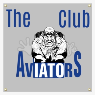 The Aviators Club Vinyl Banner - 940x587 PNG Download - PNGkit