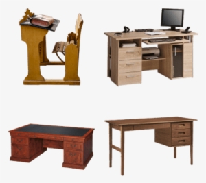Computer Desk Png - Transparent Desk - 846x534 PNG Download - PNGkit