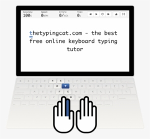 Typing Cat - 400x372 PNG Download - PNGkit