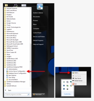 In The Archive Server Configuration Tool Go To Tools - 800x858 PNG ...