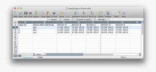 Event Log In Excel - 954x450 PNG Download - PNGkit