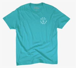 Next Level Apparel - Aqua Blue Tshirt Design - 1800x1800 PNG Download ...