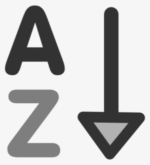 Small - Sort Icon - 540x597 PNG Download - PNGkit