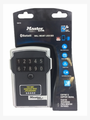 Master Lock Bluetooth Wall Mount Key Safe - Master Lock - 800x800 PNG ...