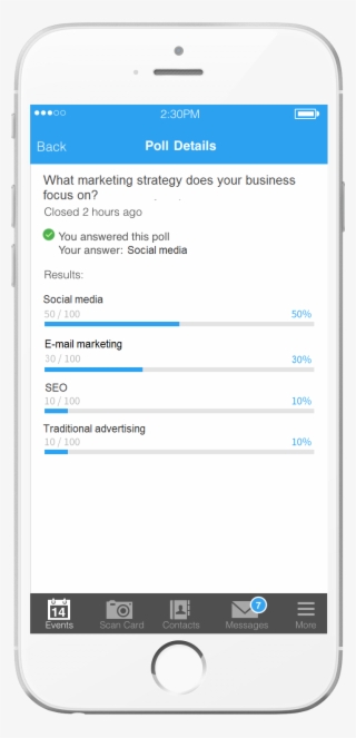 Live Poll Example - 850x1600 PNG Download - PNGkit