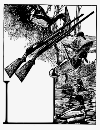 This Free Icons Png Design Of Duck Gun Frame - 1843x2400 PNG Download ...