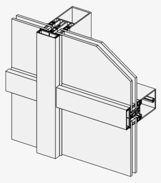 6eft Curtain Walling Enables The Construction Of Sheer - 607x629 PNG ...