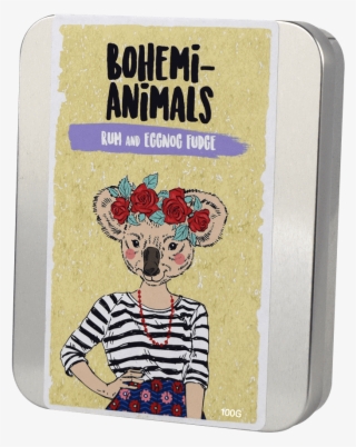 Bohemi Animals Rum And Eggnog Fudge - 1029x1024 PNG Download - PNGkit