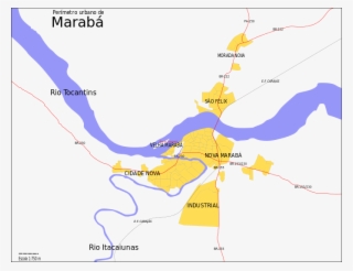 Os Seis Distritos Urbanos De Marabá - 700x539 PNG Download - PNGkit