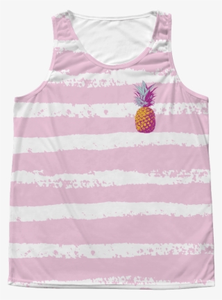Pineapple Pink Stripe Tank - 1024x1024 PNG Download - PNGkit