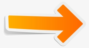 Arrow Orange Right - Cool Arrow Png - 1062x579 PNG Download - PNGkit