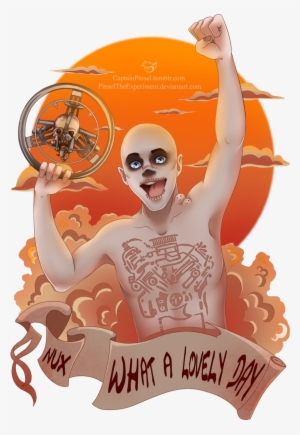 Mad Max Art Nux - Nux - 900x1271 PNG Download - PNGkit