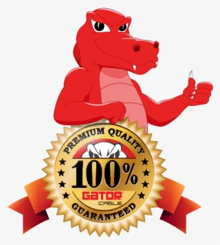Photo Gator Cable Quality Seal With Gator - 914x1024 PNG Download - PNGkit