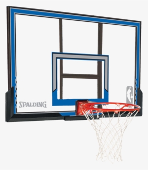 Polycarbonate Backboard And Rim Combo - Spalding - 2232x2768 PNG ...