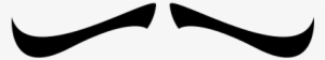 Small Moustache Vector - Thin Moustache Clip Art - 400x400 PNG Download ...