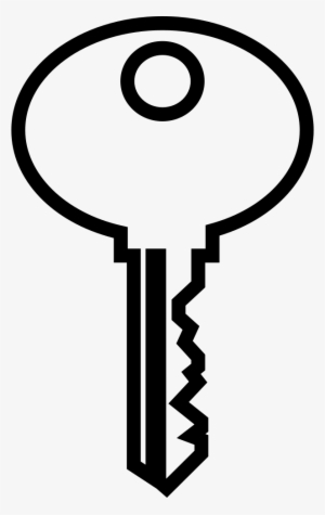 Oval Key Outline - Keys Outline - 618x980 PNG Download - PNGkit