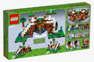 21134 Lego® Minecraft™ The Waterfall Base - 1000x750 PNG Download - PNGkit