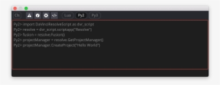 Python Scripting In Davinci Resolve - 1348x530 PNG Download - PNGkit