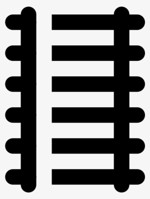 This Is A Symbol Representing Train Tracks - Parallel - 1600x1600 PNG ...