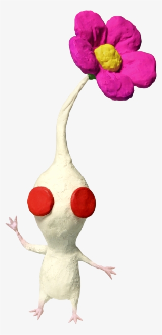 White Pikmin - 763x1575 PNG Download - PNGkit