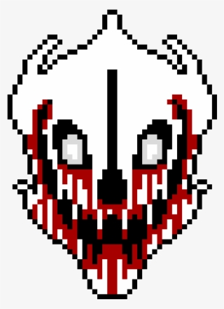Bloody Gaster Blaster - 560x620 PNG Download - PNGkit