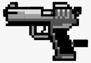 This Is A 8-bit Weapon Design For A Pistol Shoots A - 768x768 PNG ...