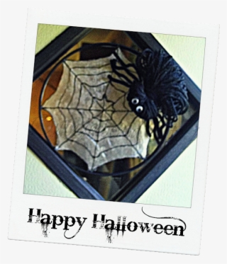 How To Make A Halloween Spider Web Door Hanger - 548x640 PNG Download ...