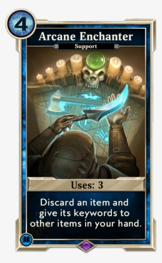 [custom Card] Arcane Enchanter- Out With The Old, In - 490x780 PNG ...