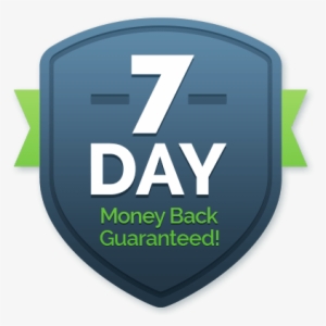 7 Days Money Back Guarantee - 394x394 PNG Download - PNGkit