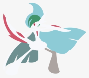 Mega Gallade By Squiggle - Illustration - 956x836 PNG Download - PNGkit