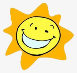 Smiling Cartoon Sun - Song - 400x400 PNG Download - PNGkit