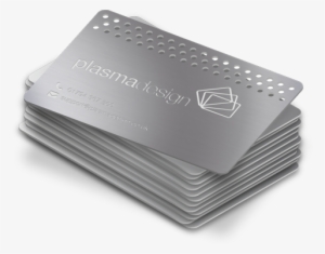 A Stack Of Original Metal Cards - Titanium Business Card - 495x388 PNG ...