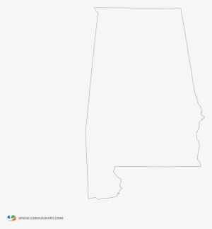 Alabama Outline Map - Sketch - 1056x816 PNG Download - PNGkit